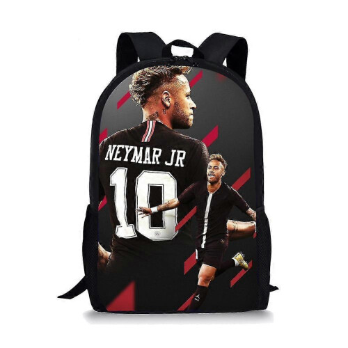 (A4, One size) Football-star-neymar Jr School Bags For Boys Girls 3d ...