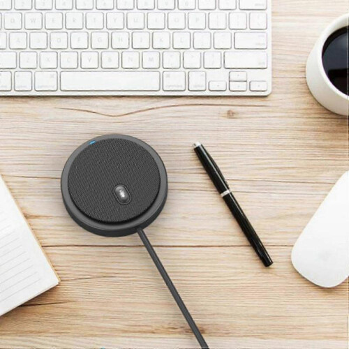 Conference Room Microphone USB 360-Degree Omnidirectional Microphone ...