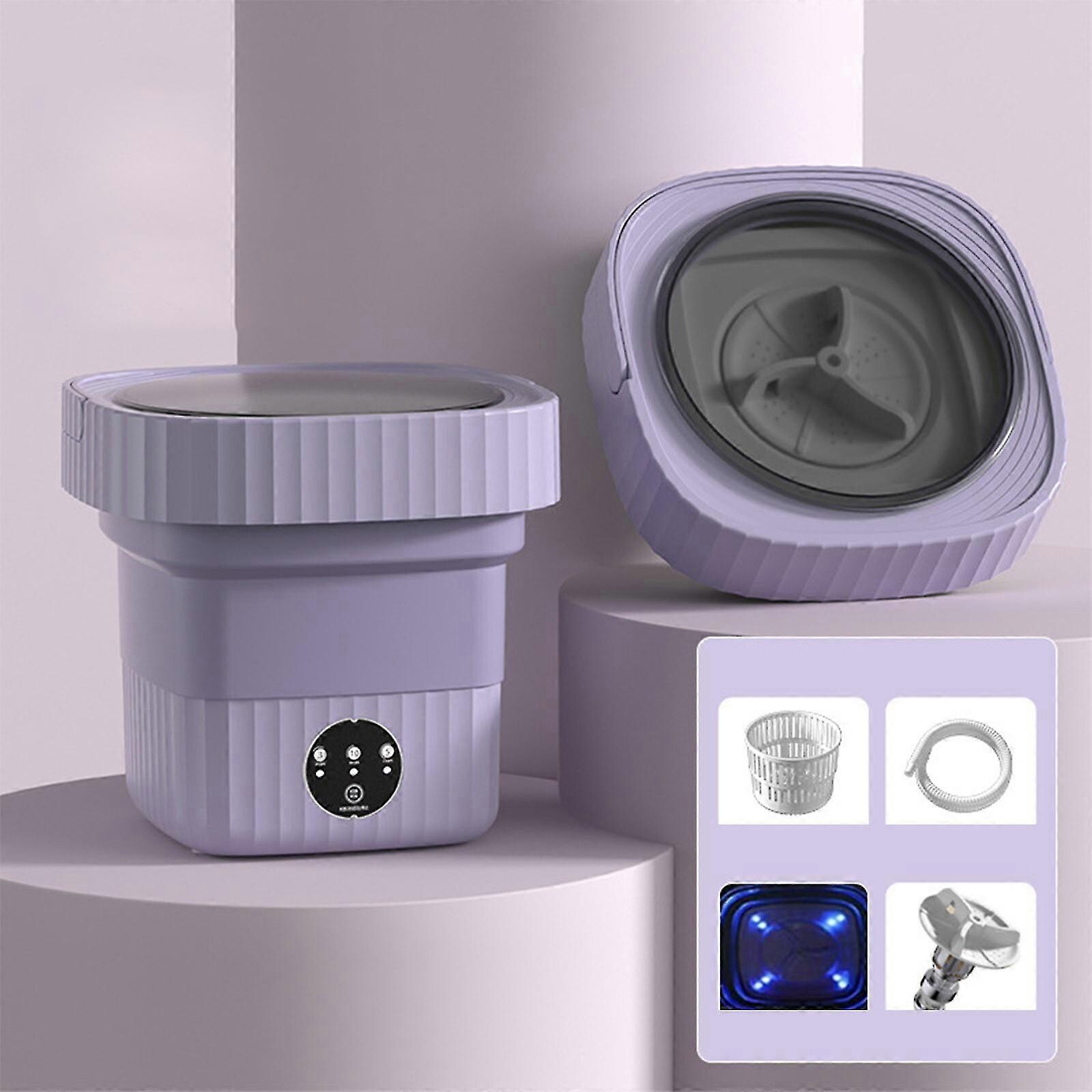 Washing Machine Cleaner New Folding Spinning Mini Washing Machine Large ...