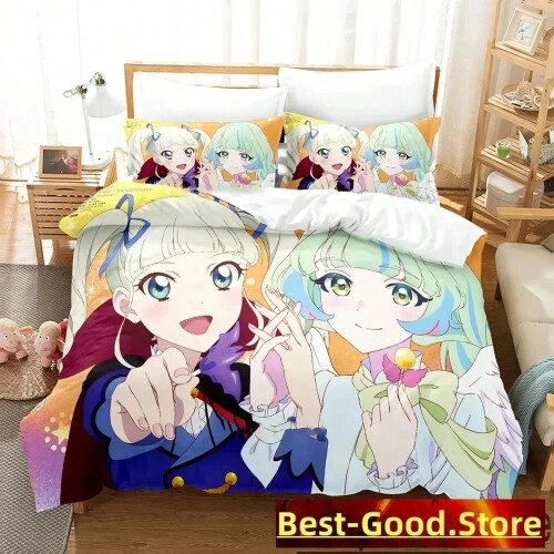(2, US Twin 173x218cm) 2025 3D Print Aikatsu Idol Activity Anime ...