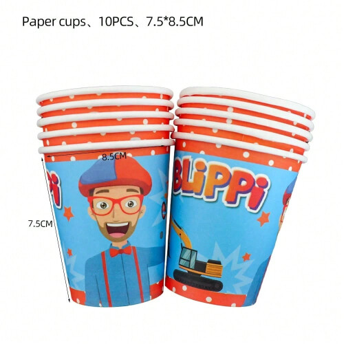 (spoon-10pcs) School Teachers Theme Cartoon Backdrop Balloons Birthday ...