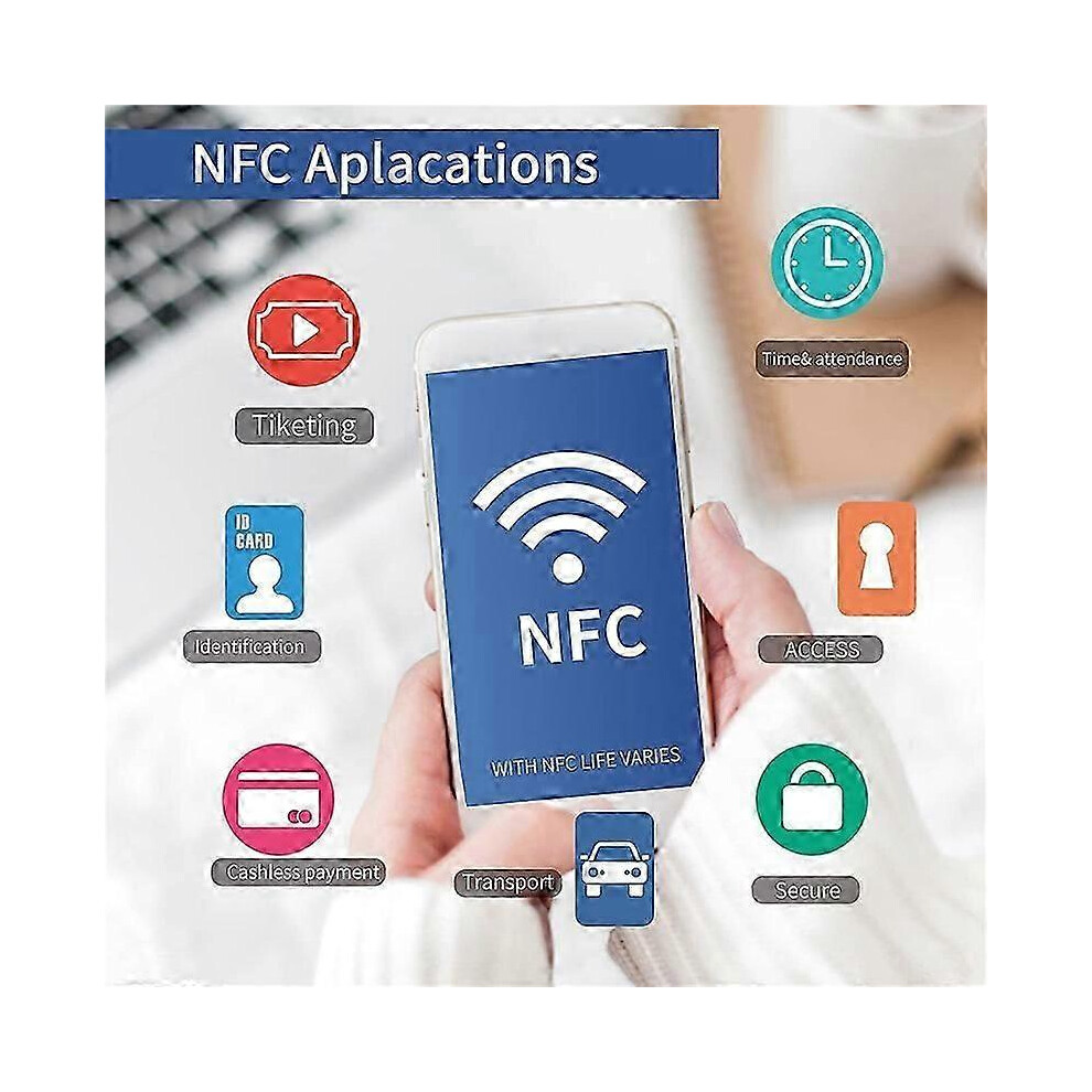 NFC Ntag216 Sticker Ntag216 NFC Tags NFC 216 Tag Ntag216 NFC Cards 13.56Mhz NFC Tag Stickers 888 ...