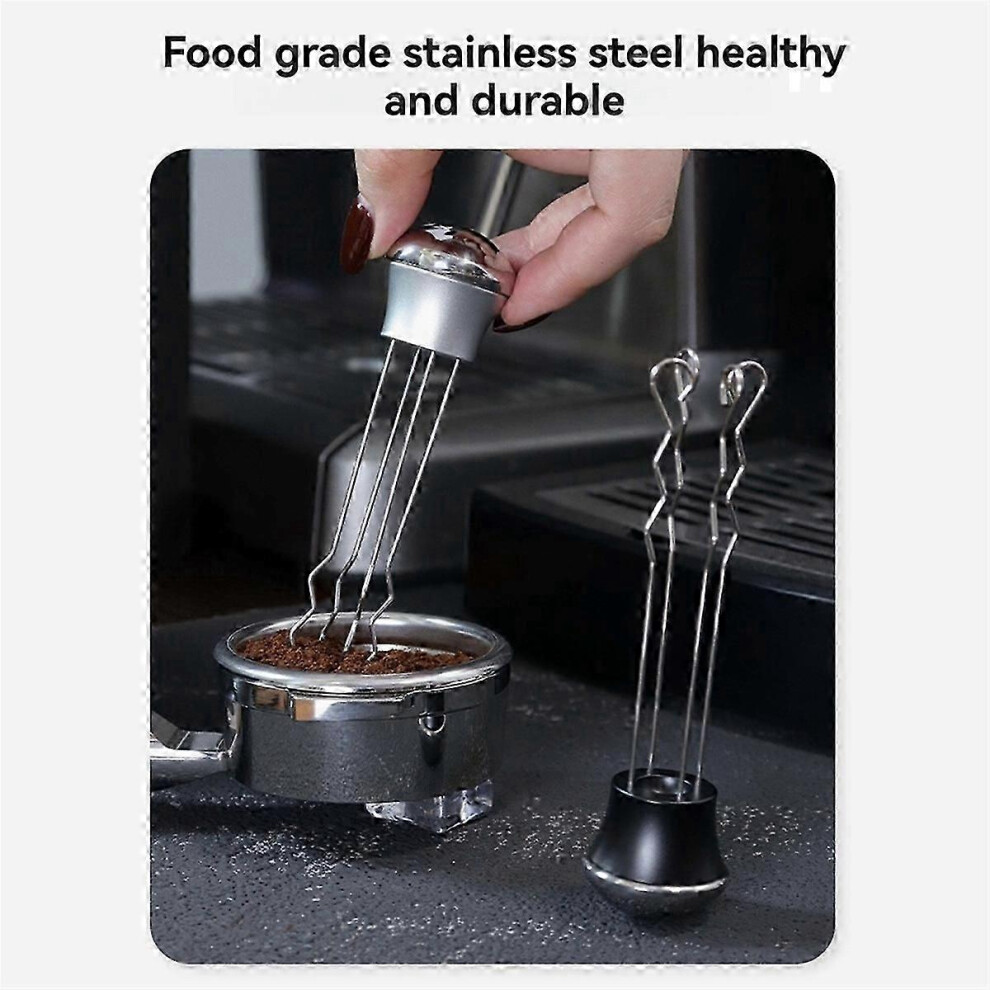 Stainless Steel Coffee Powder Needle Coffee Stirrer Coffee Hand Whisk ...