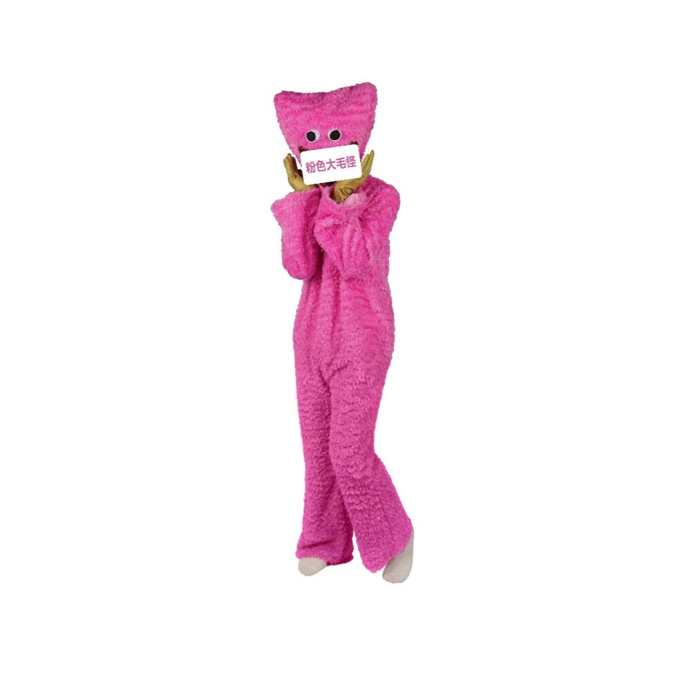 (Pink, S) poppy playtime Clothing Sausage Monster Plush costume ...