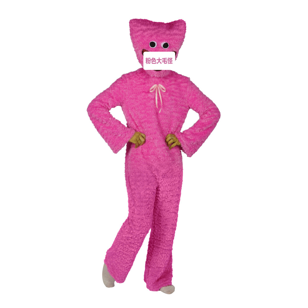 (Pink, S) poppy playtime Clothing Sausage Monster Plush costume ...