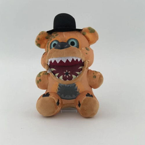 (18cm Mutated Brown Bear) Five Nights Freddy's FNAF Horror Kids Plush ...