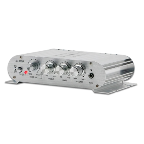 Mini Digital Power Audio Car Amplifier Blue Light Stereo for Home ...