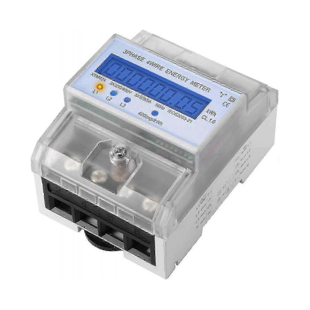 Three-Phase Meter Electricity Meter Calibrated Energy Meter Electrical ...