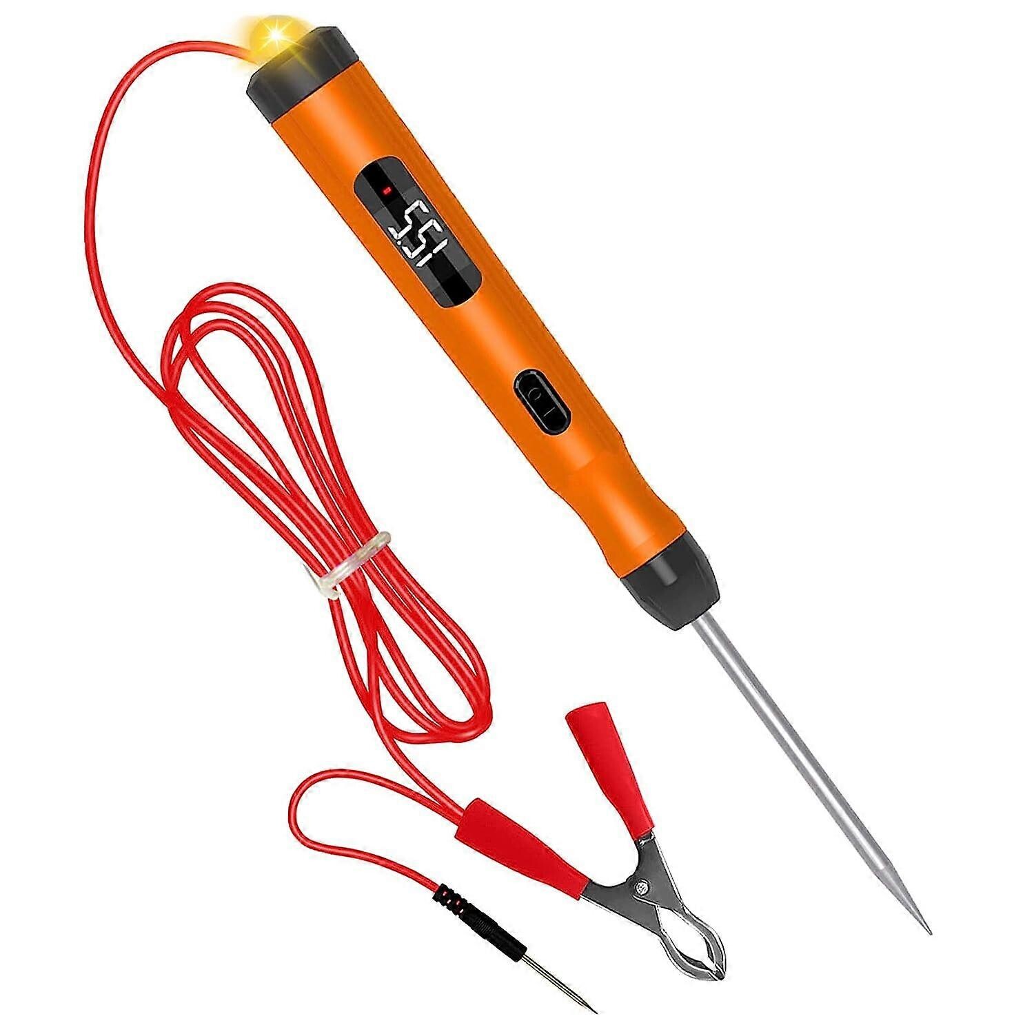 Auto Test Lampe 6V 12V 24V DC Test Lampe Mit Digital Spannung Voltmeter ...