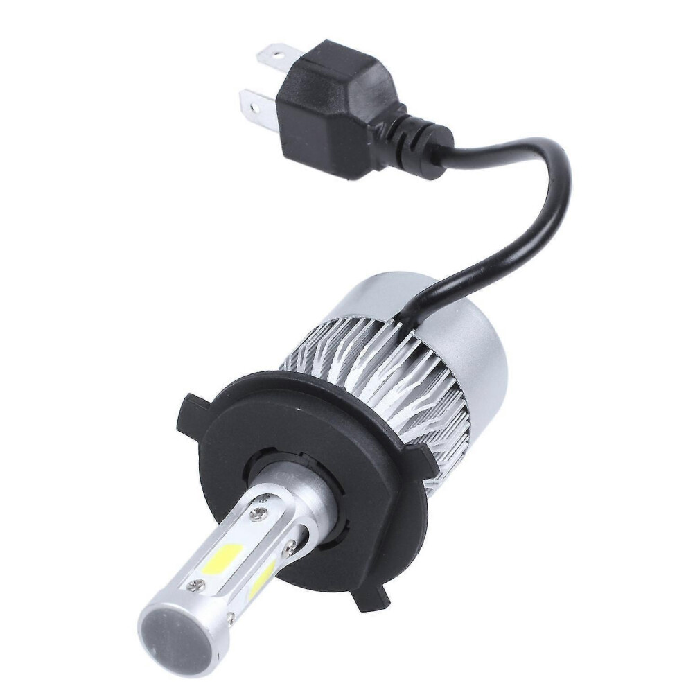 2 x S2 H4 72W 8000LM led Scheinwerfer Auto Hi/Lo Strahl Auto Lampen 6000K Weiß-Gute on OnBuy