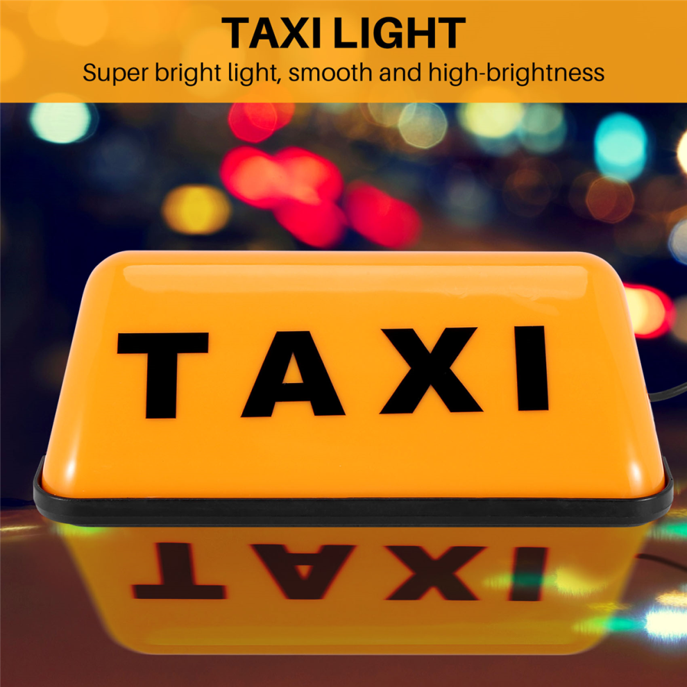 TAXI Led-anzeige Licht Zeichen LED Tag Auto Tagfahrlicht DC 12V 3W Auto ...