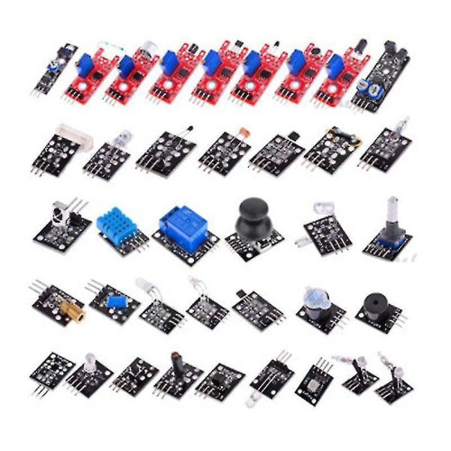 For Arduino 45 In 1 Sensors Modules Starter Kit 37 In1 Sensor Starter ...