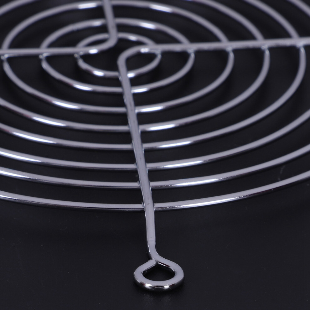 2 x Metal Wire Finger Guard Grill for 120 x 120mm Computer Case Fan on ...