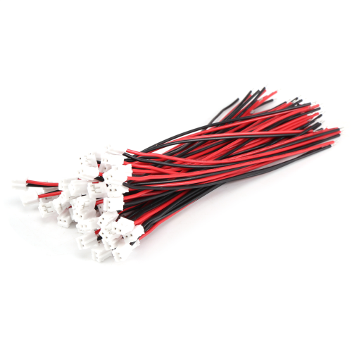 50Pcs Mini JST 2.0 2P Male Connector Wires Cables on OnBuy