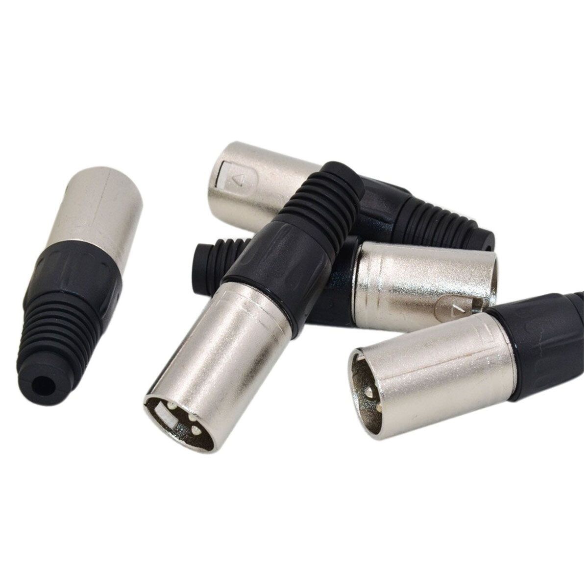 10x 3 Pin XLR Solder Type 5 Male + 5 Female Plug Cable Connector on OnBuy