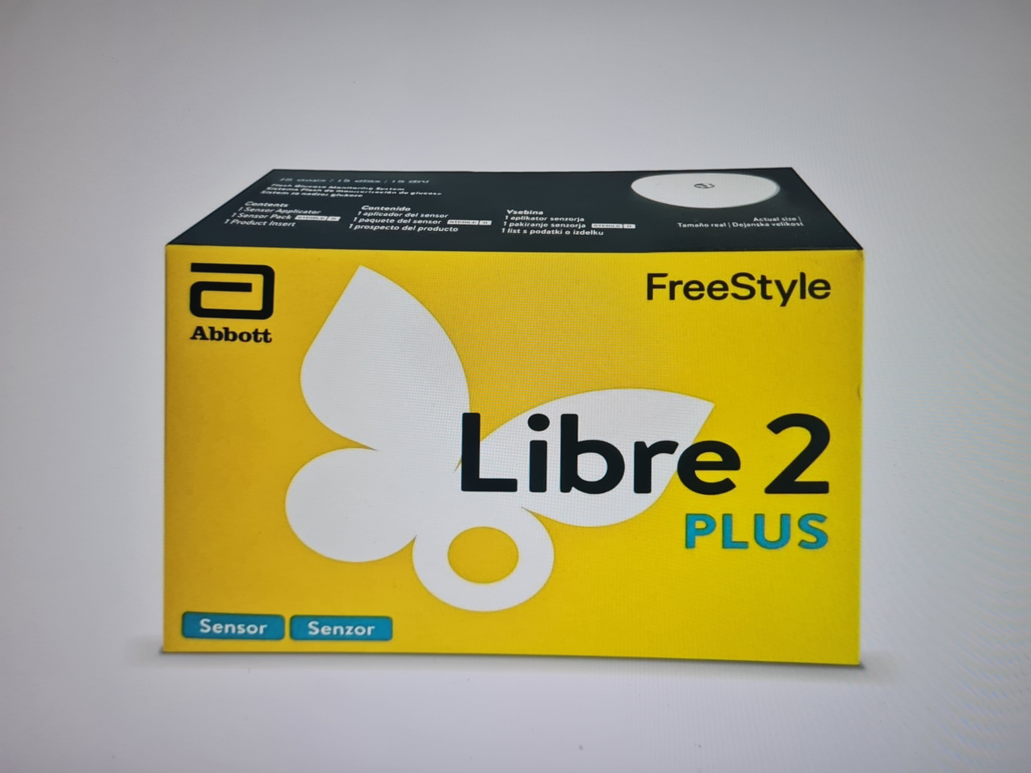 Abbott Freestyle Libre 2 Plus Sensor for diabetes monitoring CGM on OnBuy