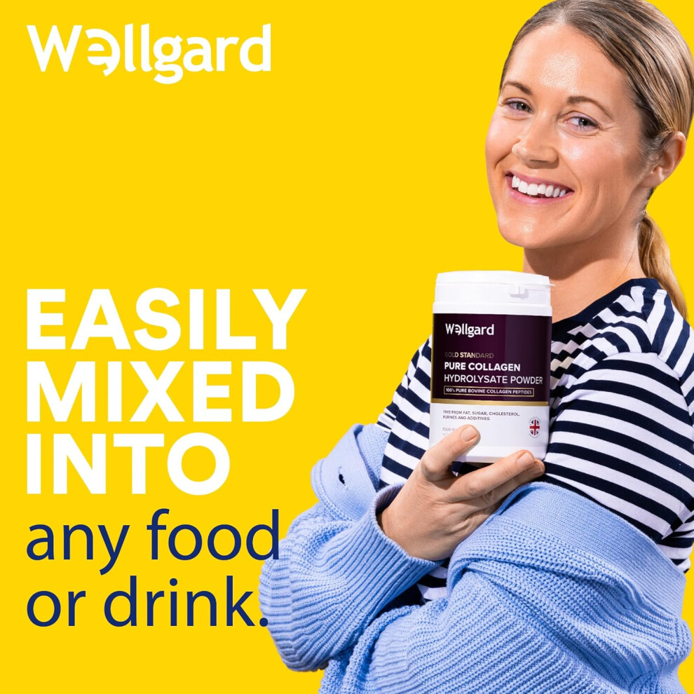 Wellgard Bovine Collagen Powder Peptides Supplement Made in UK on OnBuy