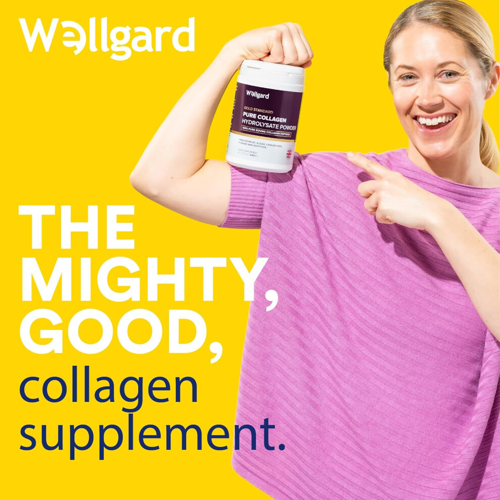 Wellgard Bovine Collagen Powder Peptides Supplement Made in UK on OnBuy