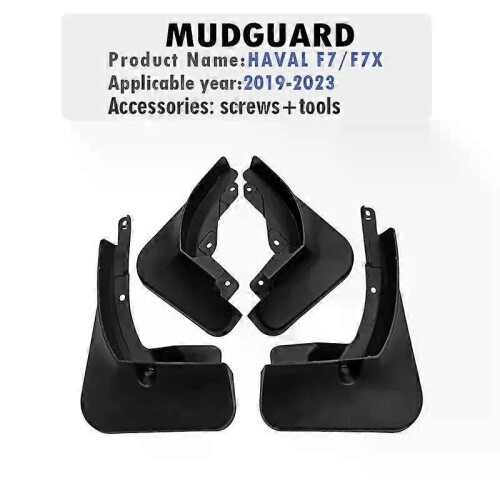 Guardabarros delantero y trasero para HAVAL F7 F7X (2019, 2020, 2021, 2022, 2023) on OnBuy