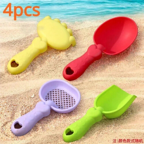 (Tool 4pcs) Beach Children Wash Sand Overflow Funnel Outdoor Family ...