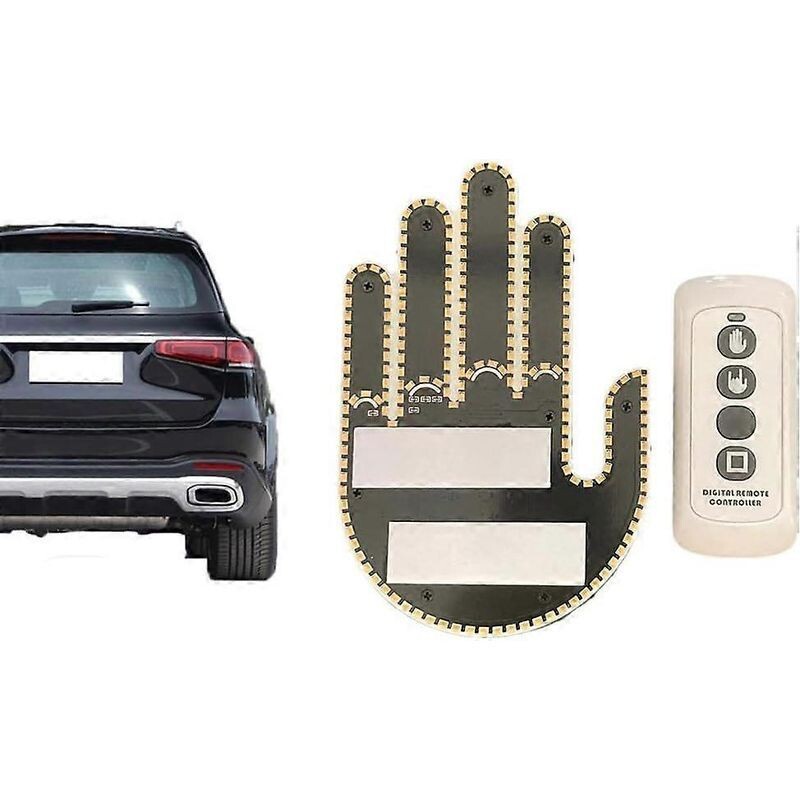 Auto LED Mittelfinger Zeichen, Auto Mittelfinger Licht, Daumen hoch ...