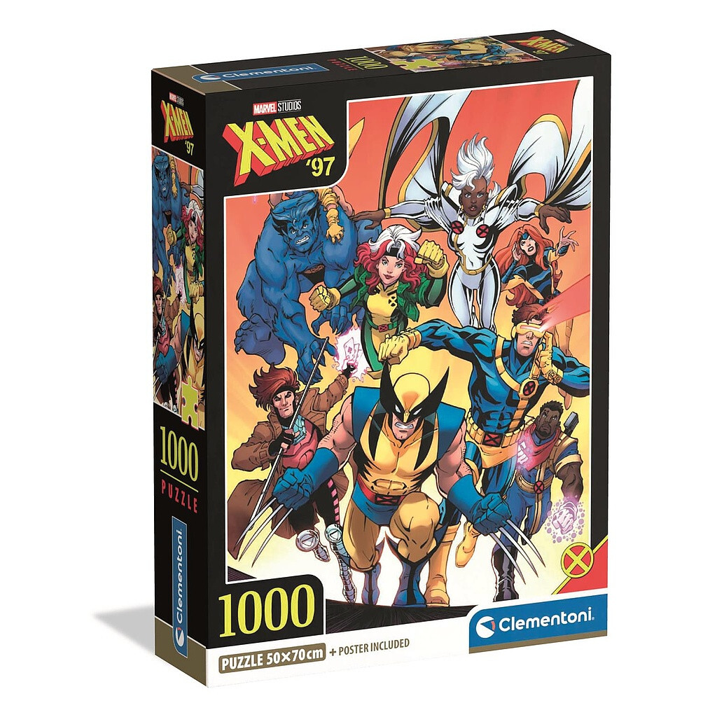 Marvel X-Men Puzzle 1000 pieces. 50 x 70 cm. High Quality - Wolverine ...