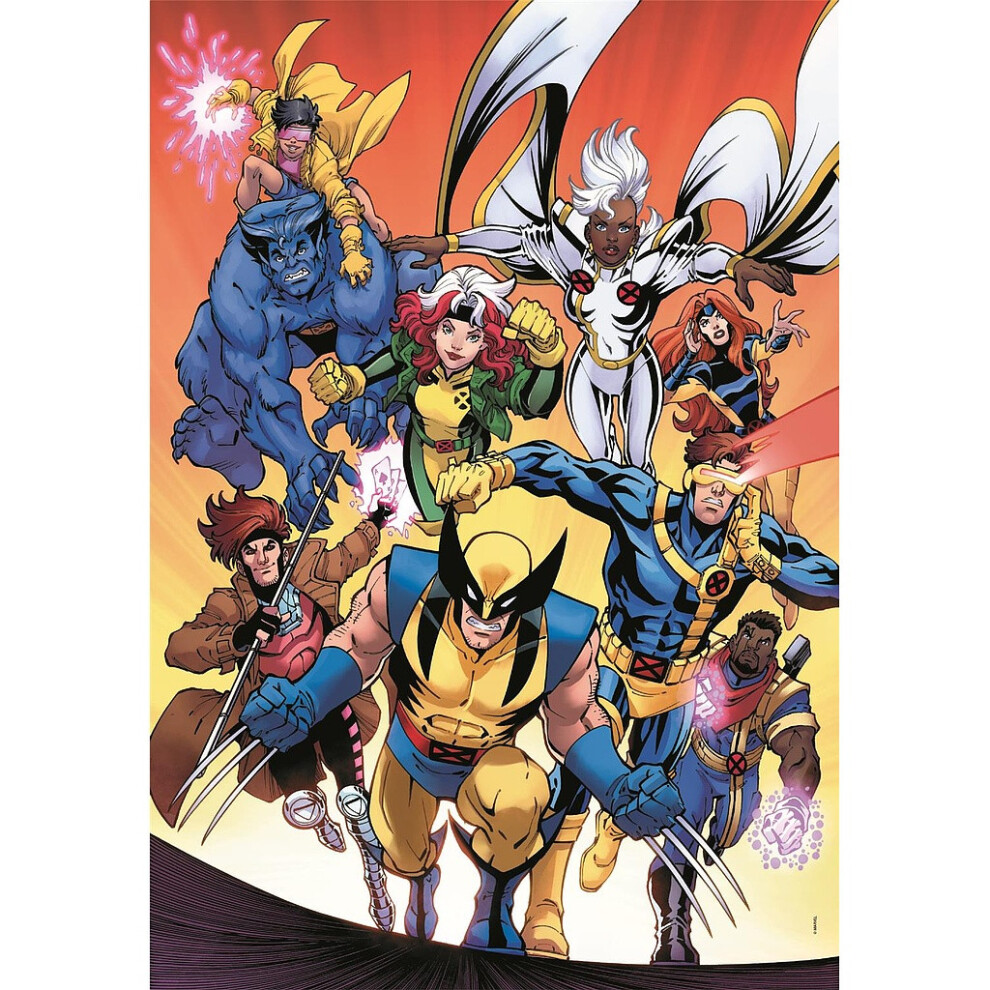 Marvel X-Men Puzzle 1000 pieces. 50 x 70 cm. High Quality - Wolverine ...