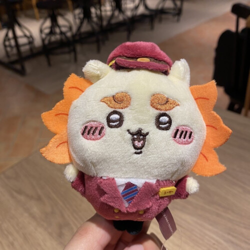 (Shisa)Usagi Chiikawa Hachiware Momonga Shisa Tranvía Conductor Disfraz ...