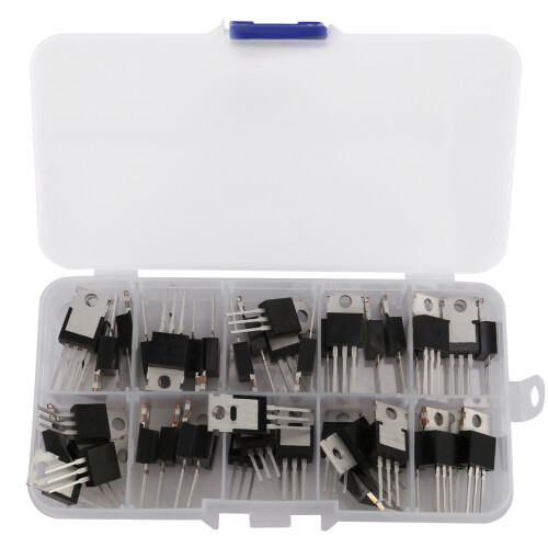 50Pcs 10Types IRF Series Mosfet Transistors Assortment Kit on OnBuy