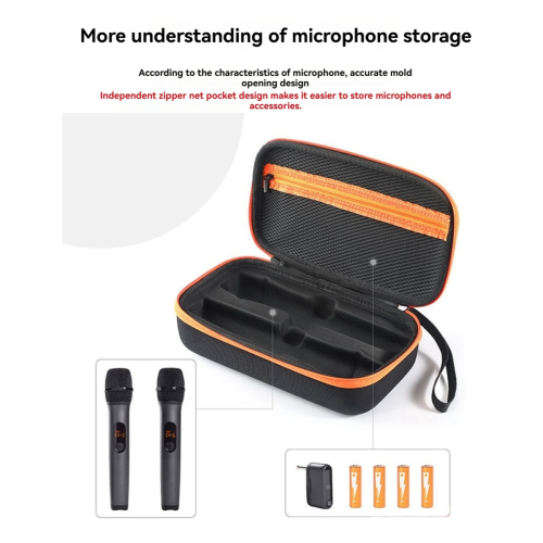 Portable Mic Storage Case for PartyBox - Hard Travel Organizer,A on OnBuy