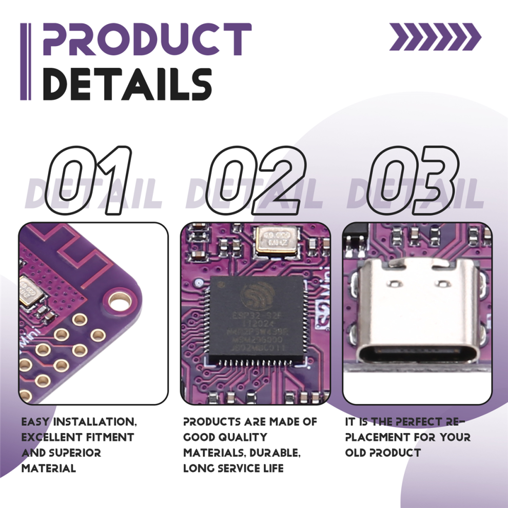 ESP32 S2 Mini V1.0.0 WIFI IOT Board Basierend ESP32-S2FN4R2 ESP32-S2 ...