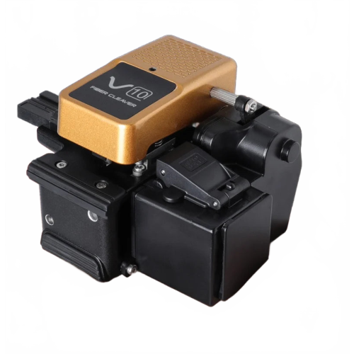 Precision Optic Fiber Cleaver with Auto Trash Collector - One-Action ...