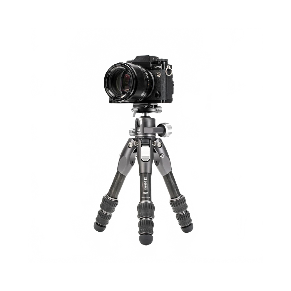 Benro TR227CK Carbon Fiber Tortoise Tripod - 3-Section Camera Stand ...