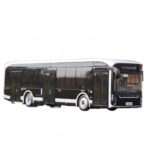 Yutong U12 Overseas Edition 1:42 Black Gold Alloy Model Bus - Collector ...