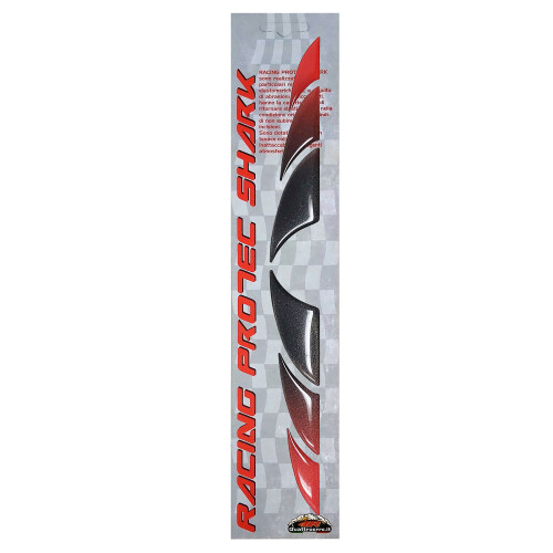 Sticker 3D Racing Protec Shark, rot metallic on OnBuy