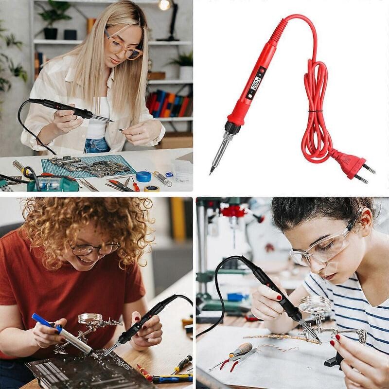 Soldering Iron Set Soldering Set 80W Soldering Station Temperature ...