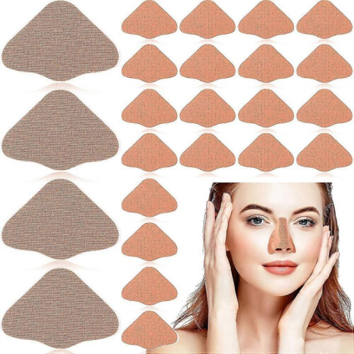 (48 Pcs)24 Set Sun Protection Nose Patch Uv Golf Patches For Sunscreen ...