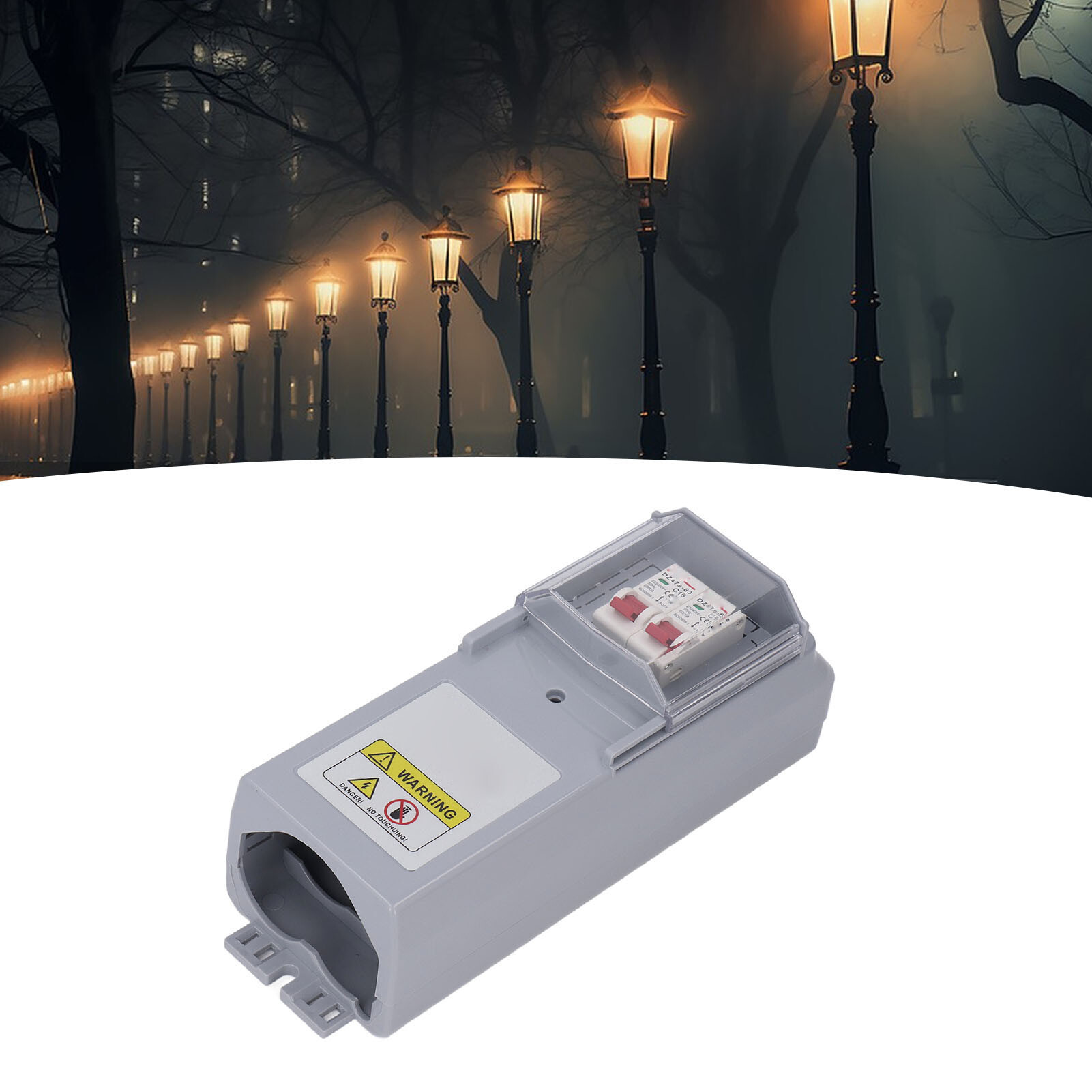 Street Light Distribution Box Controller 230V 400V 16A Outdoor Switch ...