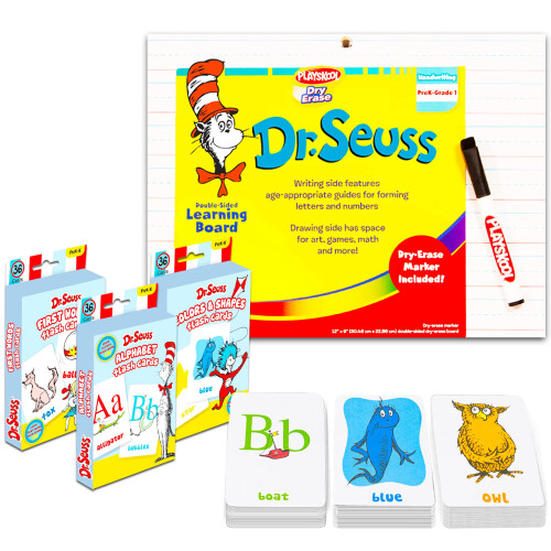 Dr Seuss Flash Cards Super Set Toddler Kids 144 Flashcards 4 Packs with ...