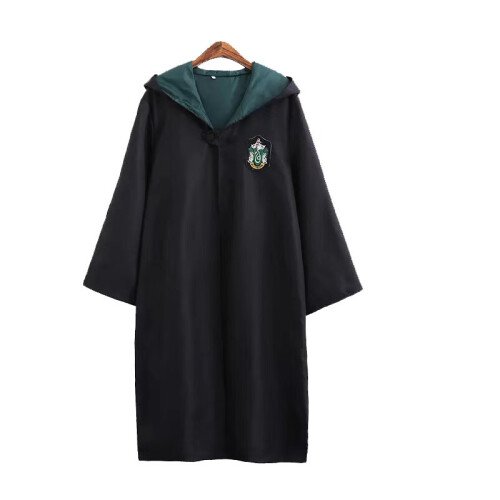 (Slytherin Magic Robe, S) Harry Potter cosplay student uniform magic ...