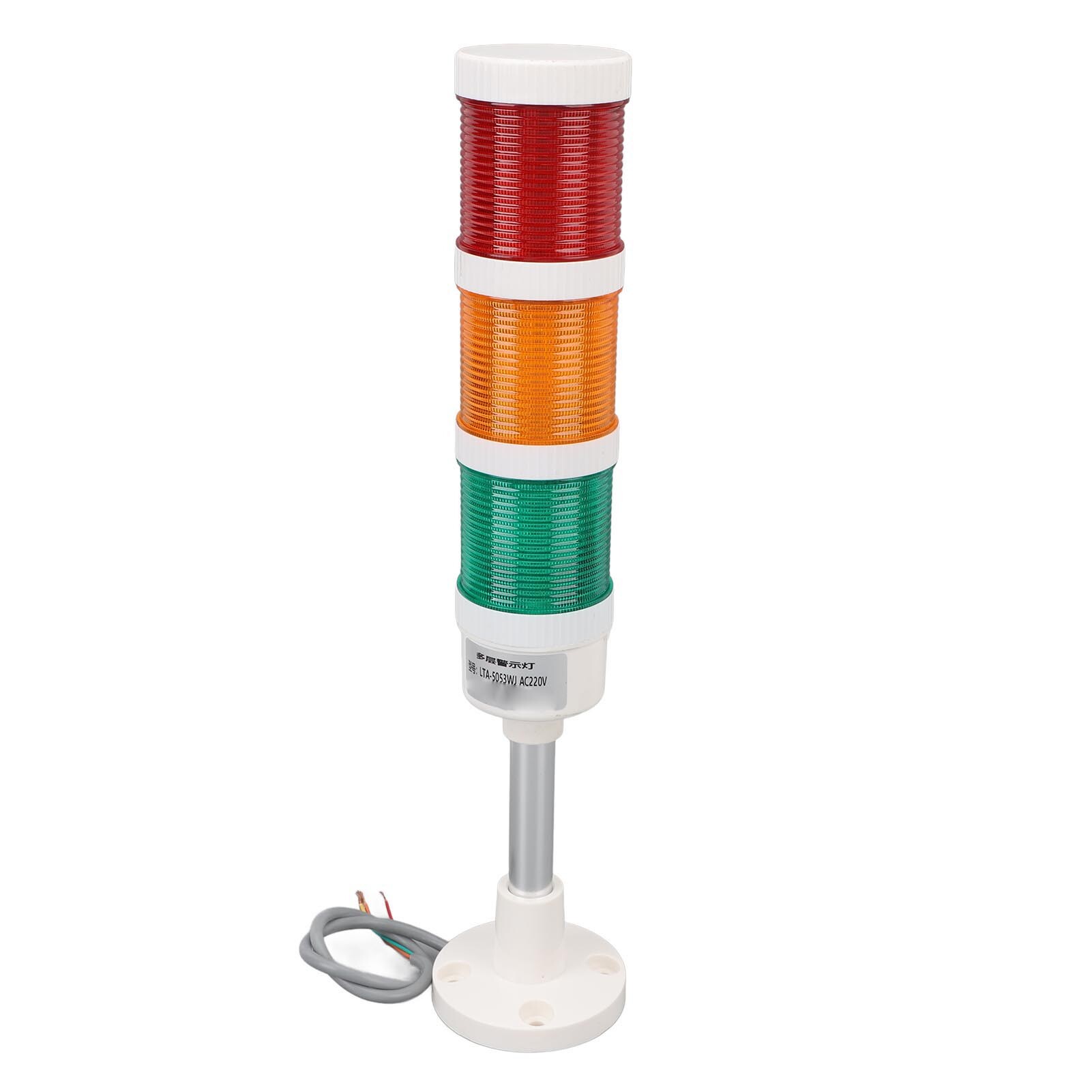 LED Signal Tower Stack Light 220V Industrial Warning Andon Column ...