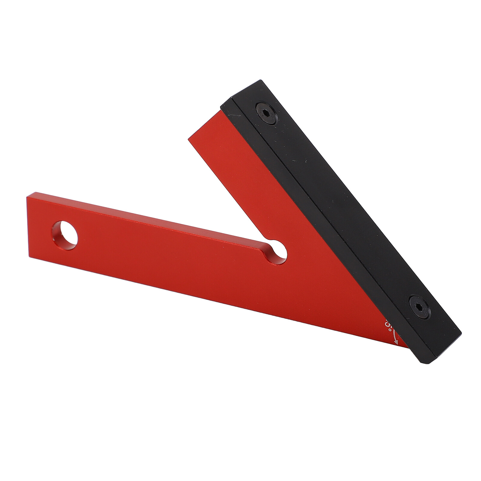 45 Machinist Engineer Square Angle Ruler Aluminum Alloy Measuring ...