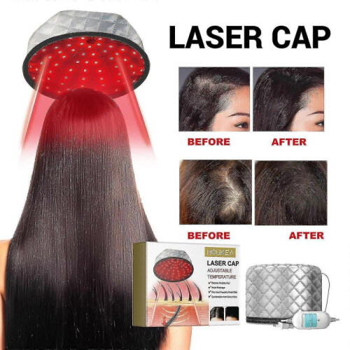 Red Light Therapy Cap LED Infrared Laser Hair Growth Hat Helmet Loss ...