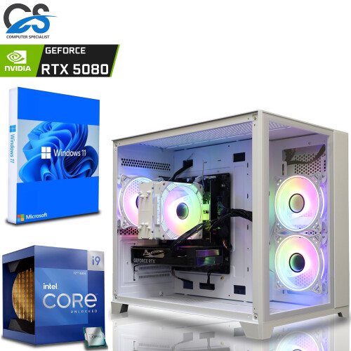 Fast Gaming PC Intel i9 12900KF 64GB DDR5 16GB RTX 5080 1TB M.2 Wins11 ...