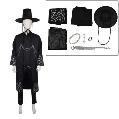 (Singing Suit, L) Kpop Hunters Demon Saja Boys Cosplay Costume Stage ...