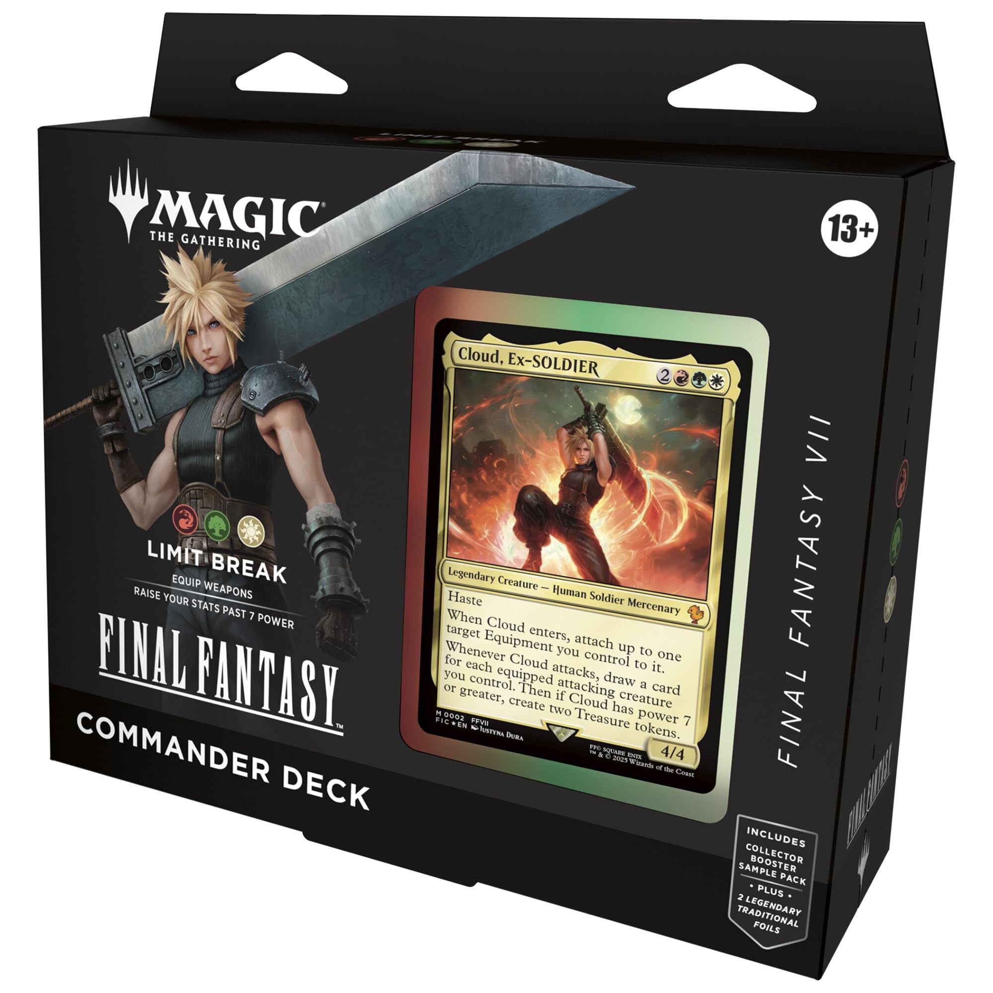 Mazo de comandante de Magic: The Gathering Final Fantasy VII - L mite ...
