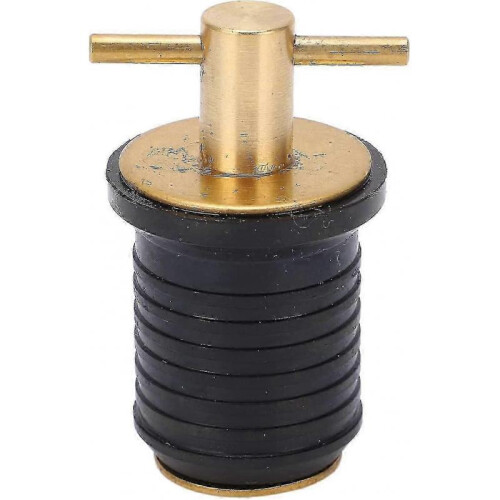 T-Handle Drain Plug with Rubber Seal,Screw Type Compression Plug for 1 ...