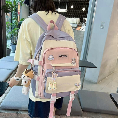 (As show, One size) Cute Kawaii Backpack for School Kawaii Backpack ...