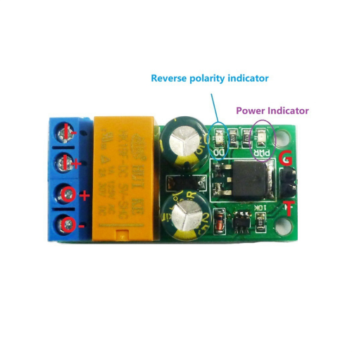 DC 6-24V 2A Selbstsicherndes bistabiles Reverse-Polarity-Controller ...