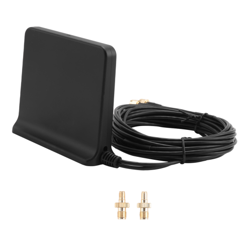 Antena WiFi externa omnidirecional 12DBi 600-6000MHz (preta com ...